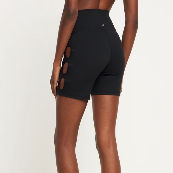 WeWoreWhat | Shorts | Nwot Weworewhat Black Side Cutout Bike Shorts ...